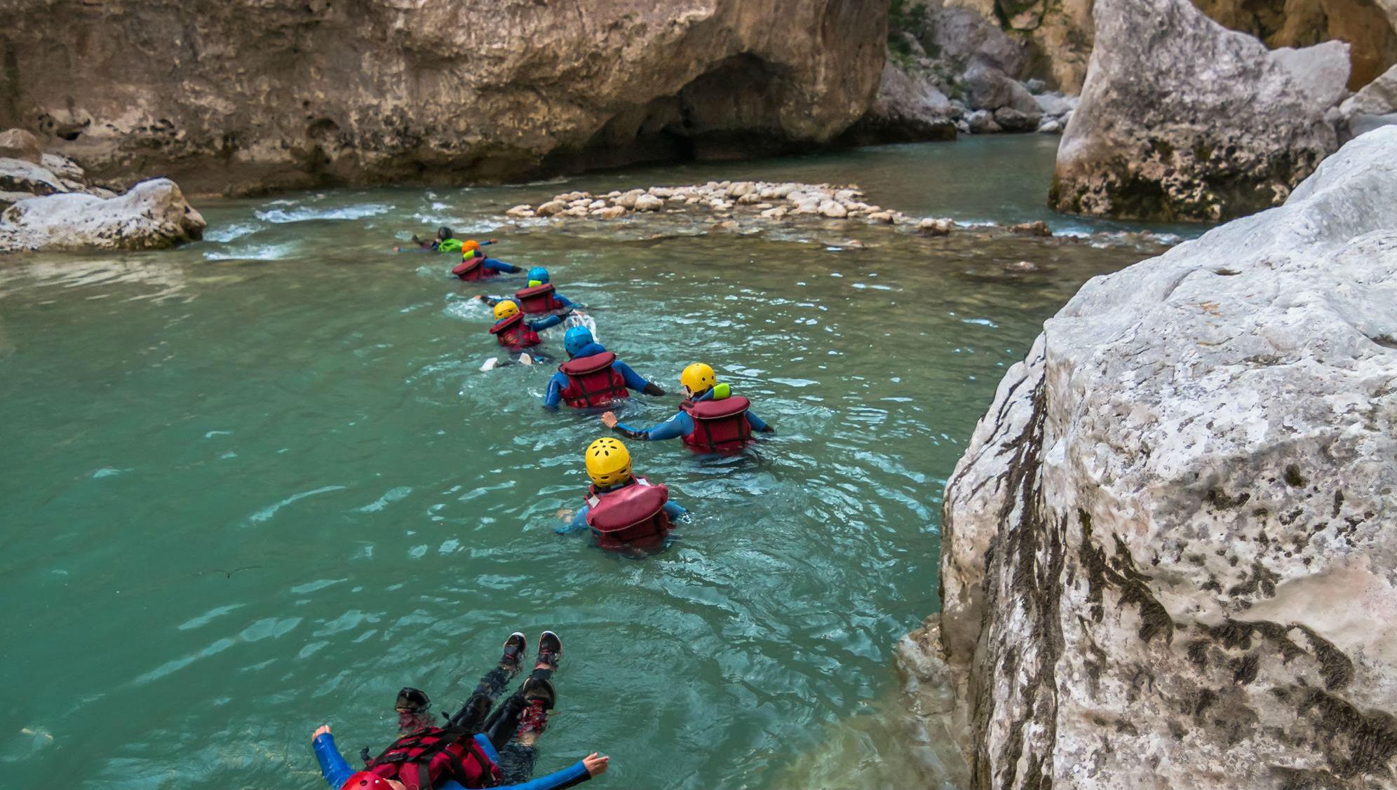 Flusstrekking "Grand Canyon" im Juli/August - Couloir Samson